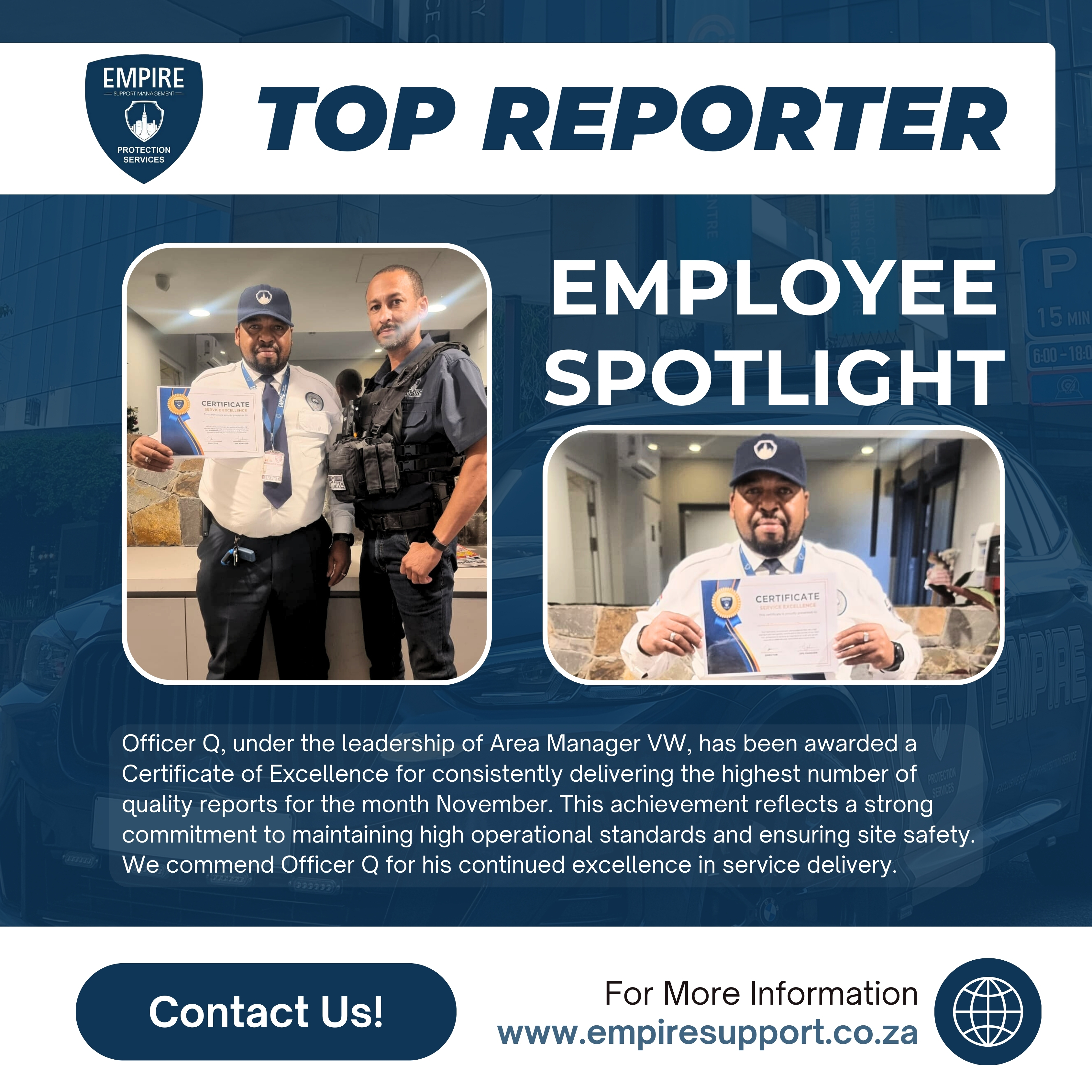 Empire Support Management | Security Services